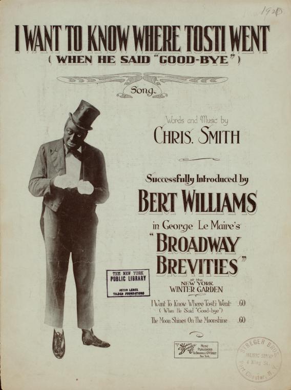 Bringing Back Bert Williams, the First Black Superstar – New York Theater