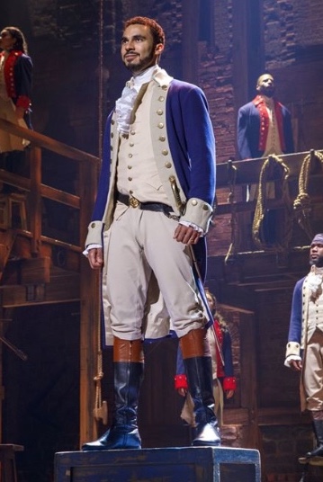Hamilton 2019 Austin Scott as Alexander Hamilton – New York Theater