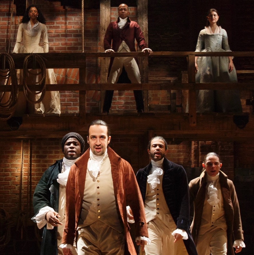 Hamilton for July calendar – New York Theater