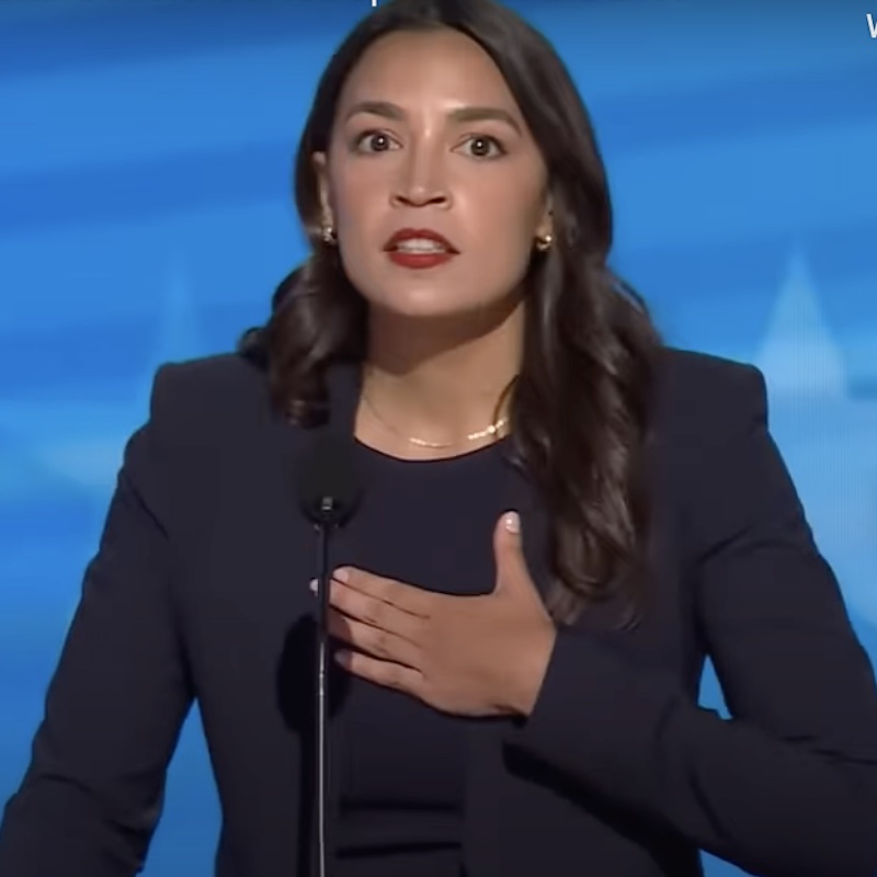 the miracles of democracy and community”: AOC at the DNC, video and ...